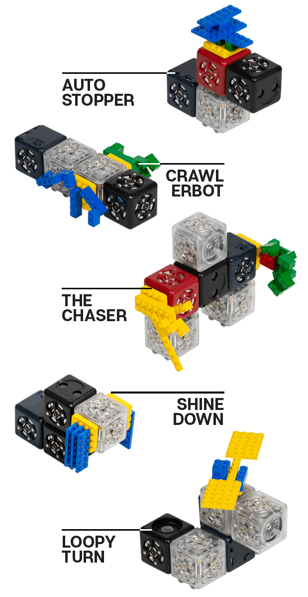 Cubelets Boundless Builder Pack Modular Robotics Cubelets Robot Blocks