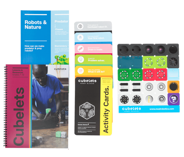 Cubelets Lesson Plan Bundle Grades 7–12 - Modular Robotics | Cubelets ...